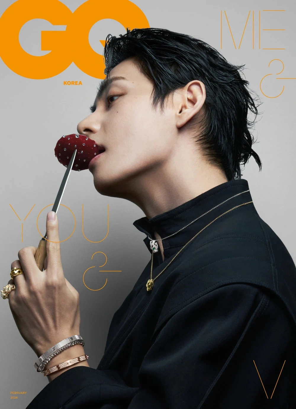 [Pre Order] BTS - V - GQ Korea - February 2026 - D - Hey!Hallyu